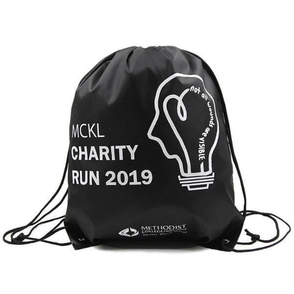 Nylon Drawstring Bag with Printing | Drawstring Backpack | Sling Bag