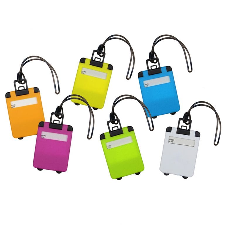 2D Soft PVC Luggage Tag - Custom & Personalize to Your Own Design