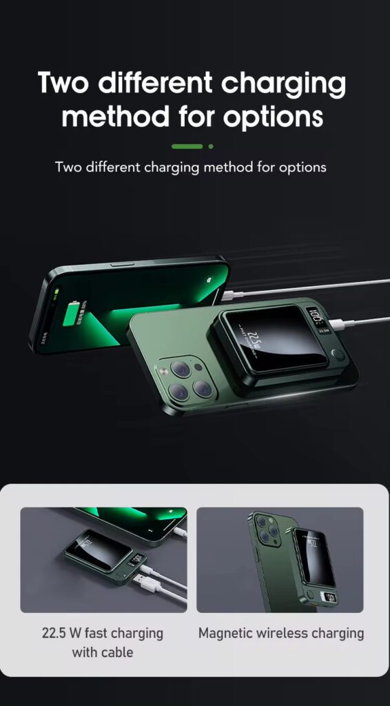 Magnetic Wireless Charging Power Bank - 10000mAh (WPB01)