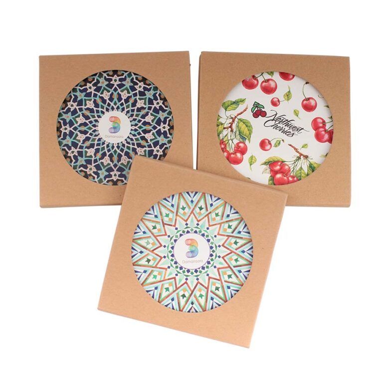 Promotional Ceramic Coaster | Greenworks - Corporate Gifts