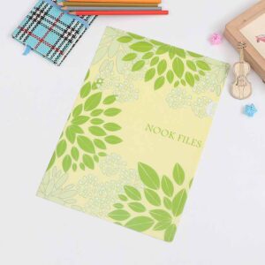 A4 Size L Shape File Folder | Custom Full Color Printing