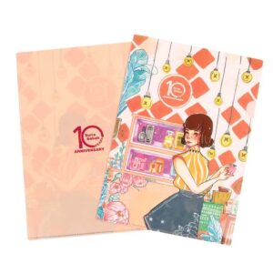 A4 Size L Shape File Folder | Custom Full Color Printing