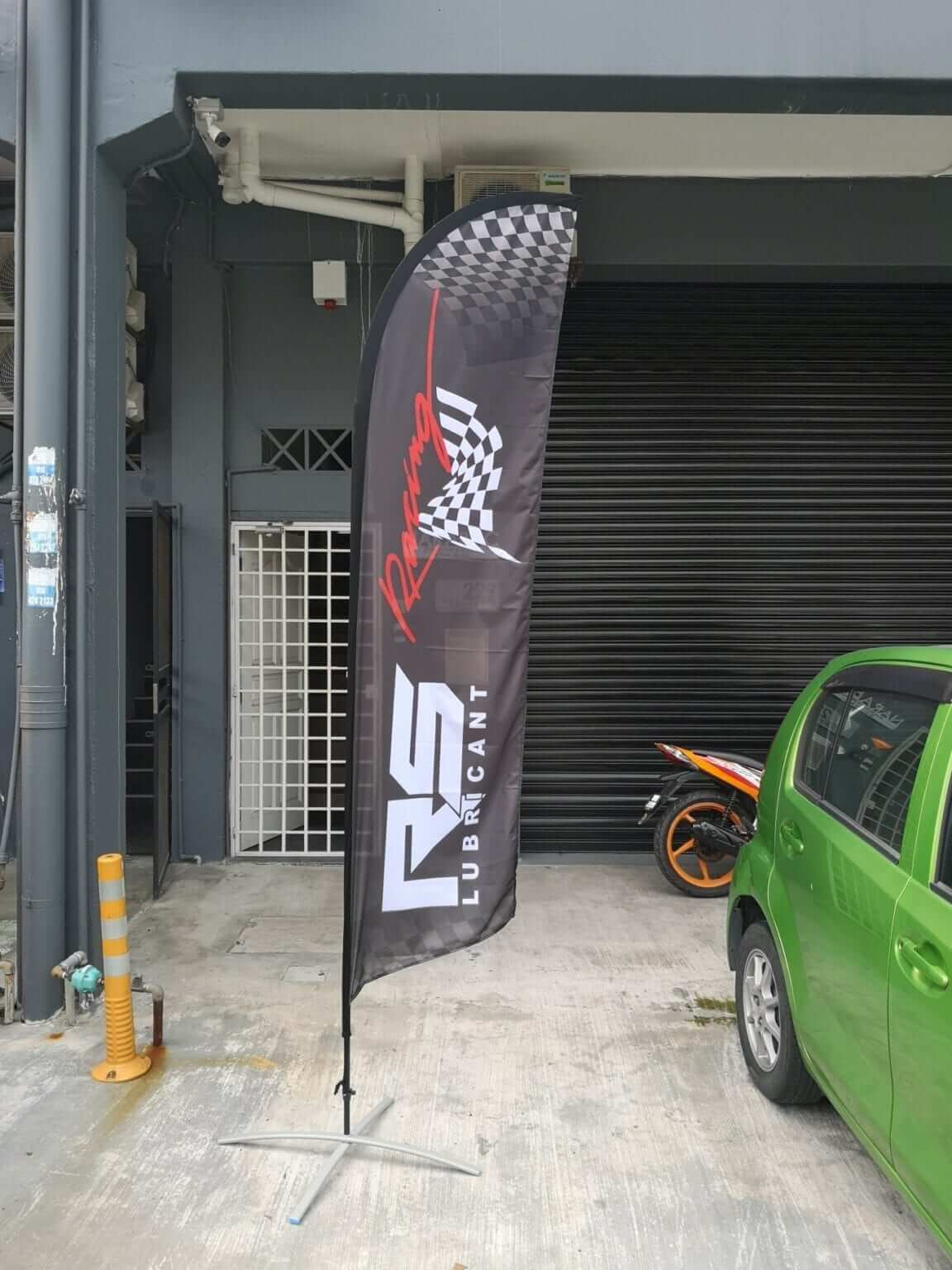 Feather Wind Flag | Beach Flag | Flag Banner - Greenworks