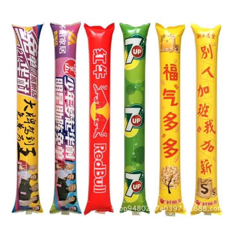 Inflatable Cheering Stick / Cheering Balloon - with Logo Printing