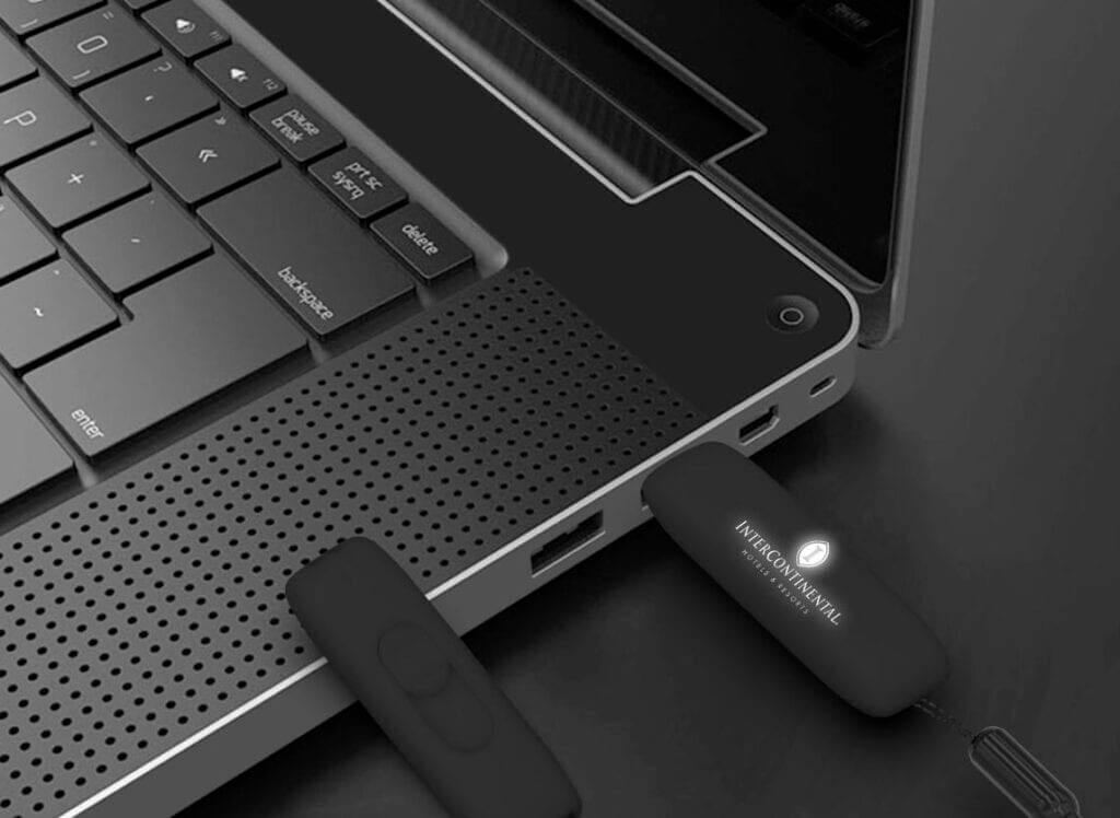 LED Light UP USB Flash Drive (CY08) | USB Stick with Logo Printing