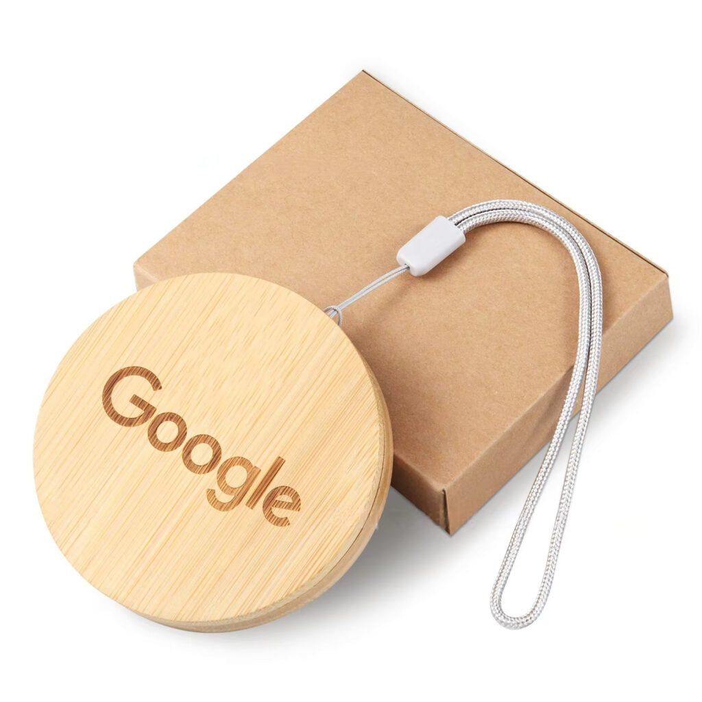 6 in 1 Bamboo Charging Cable Storage Box (BJ07)
